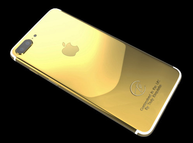 Những mẫu iPhone 7 mạ vàng 'hot' nhất thế giới