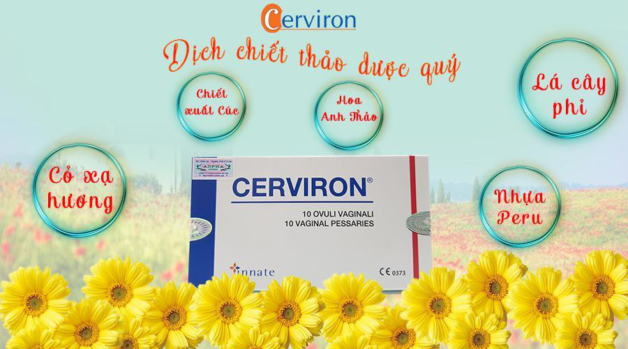 Cerviron - Liệu pháp mới trong điều trị viêm phụ khoa và làm hồng vùng kín