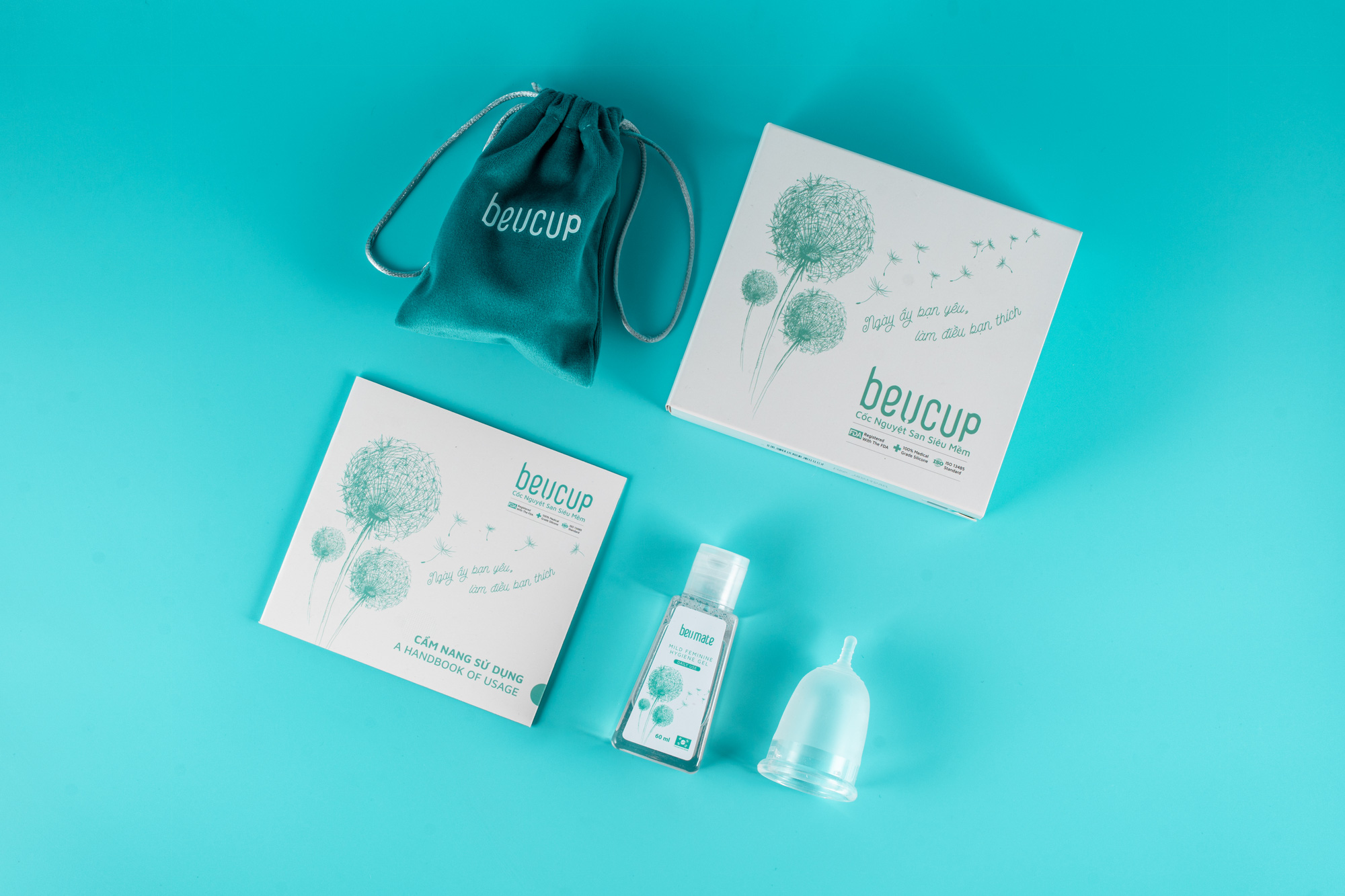 BeU Cup - cốc nguyệt san của Việt Nam đạt chuẩn FDA Hoa Kỳ