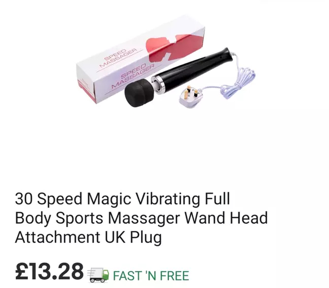 Mua nhầm "đồ chơi tình dục" vì tưởng là... máy mát xa da đầu, chị gái ...