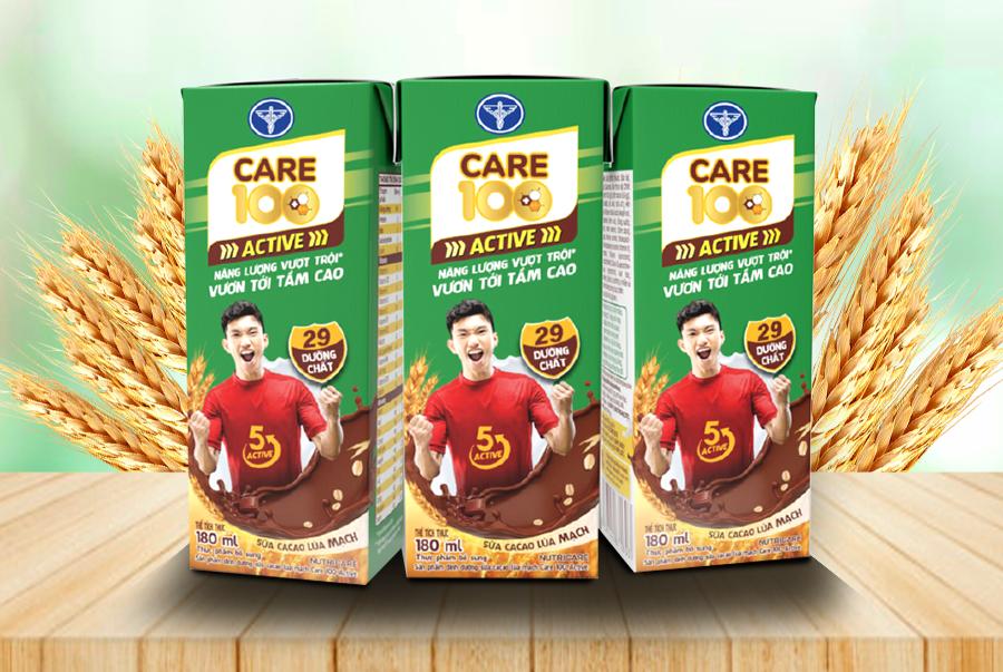 Nếu con bạn là tín đồ của sữa cacao lúa mạch, mua ngay Care 100 Active ...