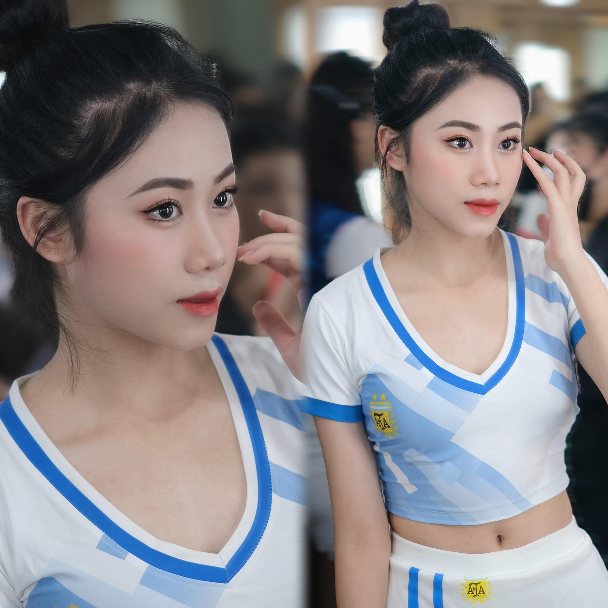 Nóng Cùng World Cup Sắc Vóc Xinh đẹp Của Hotgirl đại Diện Argentina 