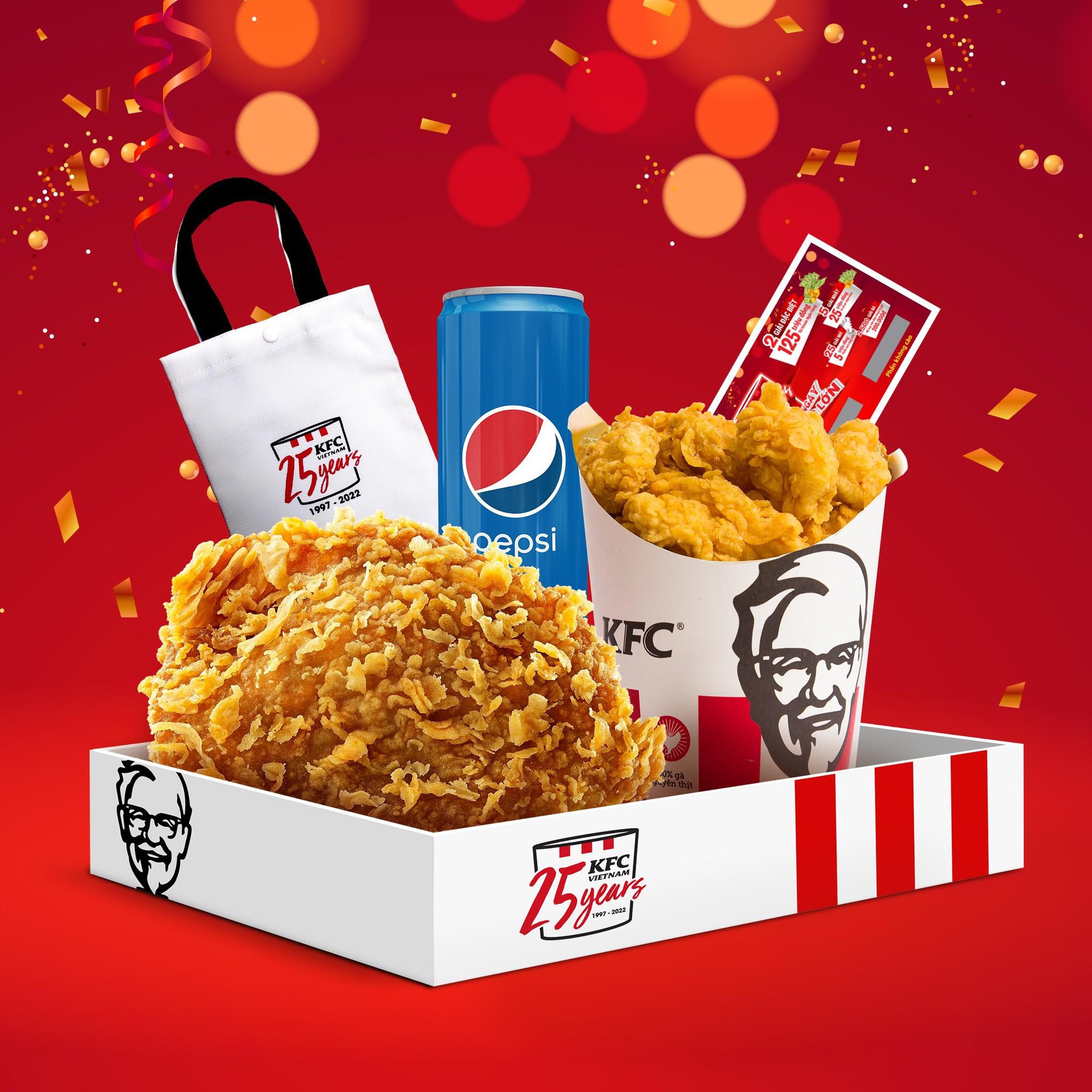 KFC kỷ niệm 25 năm có mặt tại Việt Nam với chuỗi ưu đãi hấp dẫn - TIN ...