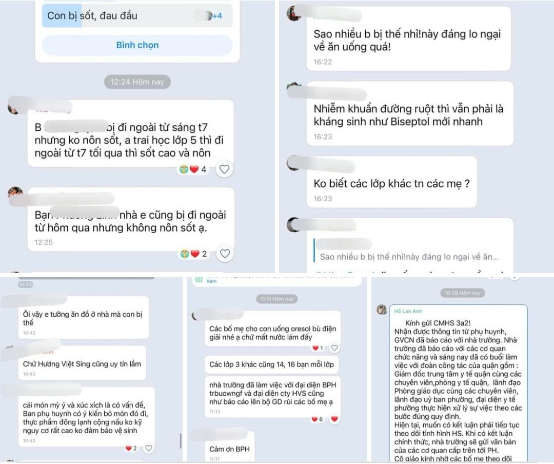 Hà Nội: Nhiều học sinh trường tiểu học Thành Công B nhập viện, phụ huynh nghi vấn con bị ảnh ...
