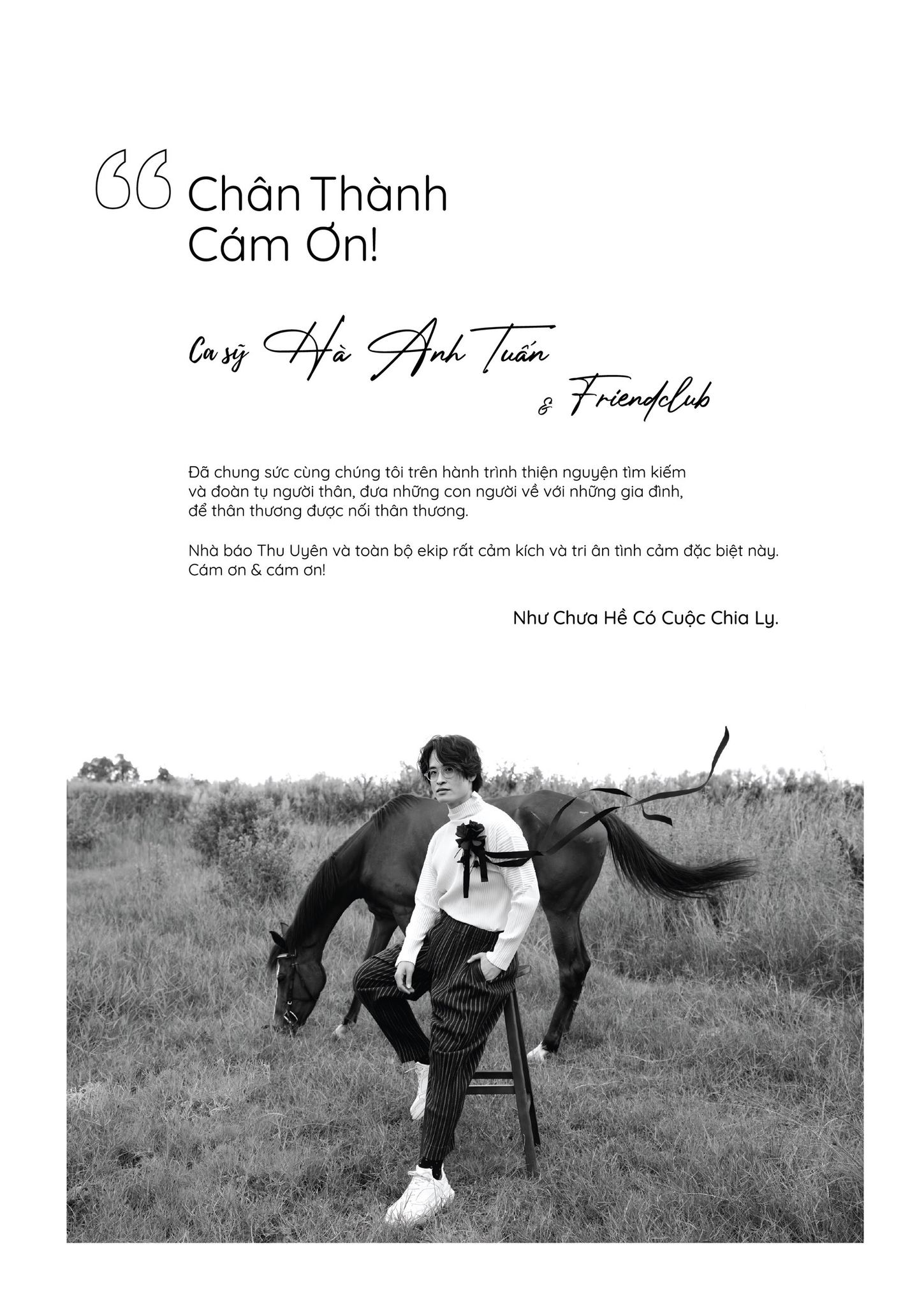 'Như chưa hề có cuộc chia ly' trầy trật thế nào trước khi có Hà Anh ...