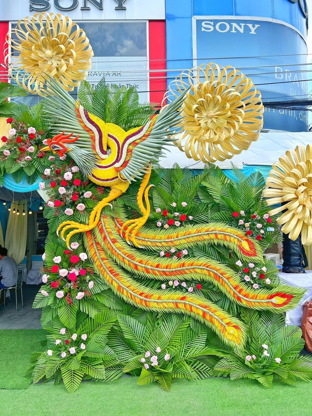 Mãn nhãn cổng cưới lá dừa ‘độc nhất vô nhị’ ở miền Tây sông nước