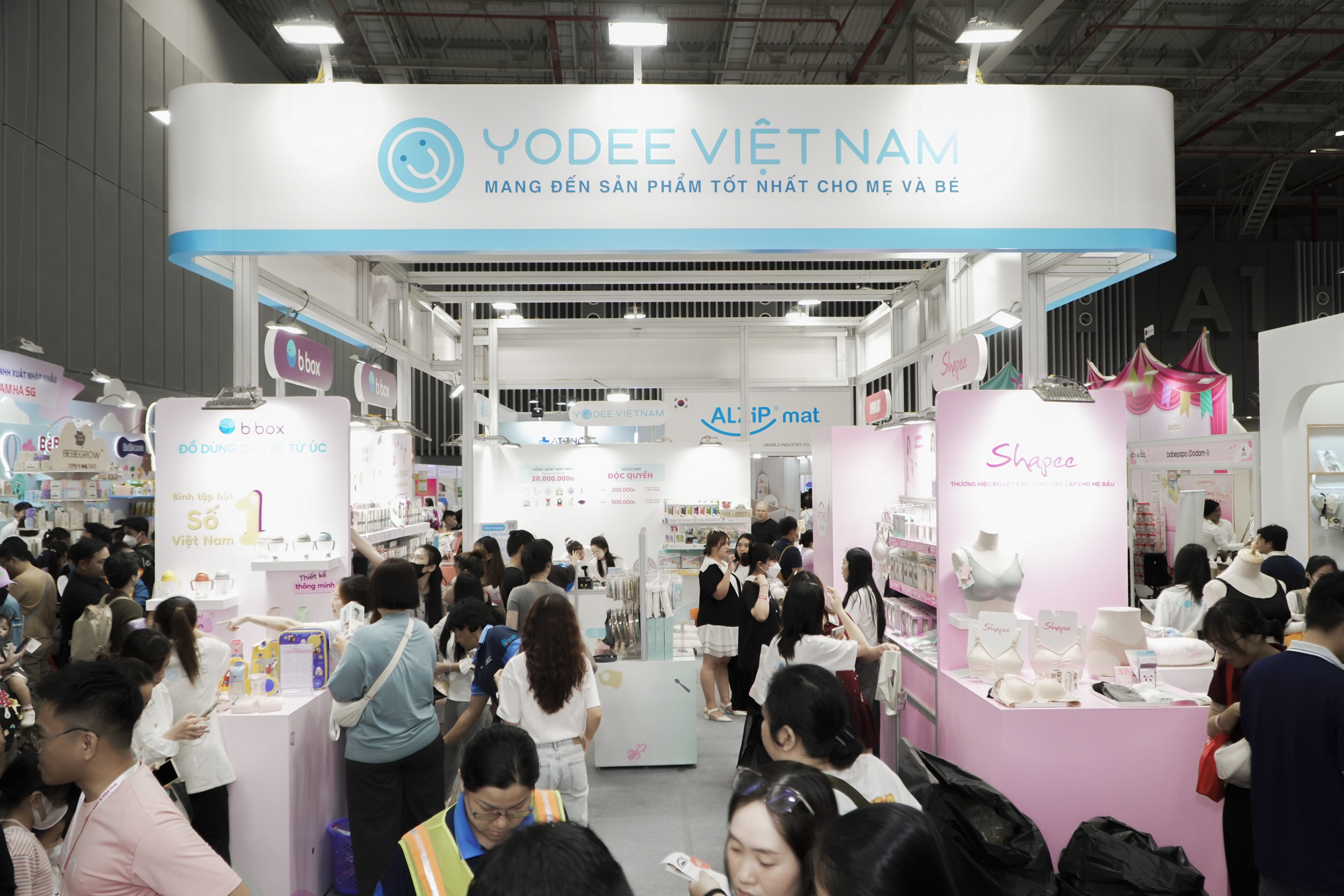 YODEE - Nâng tầm trải nghiệm chăm sóc bé yêu tại Vietbaby Fair 2025