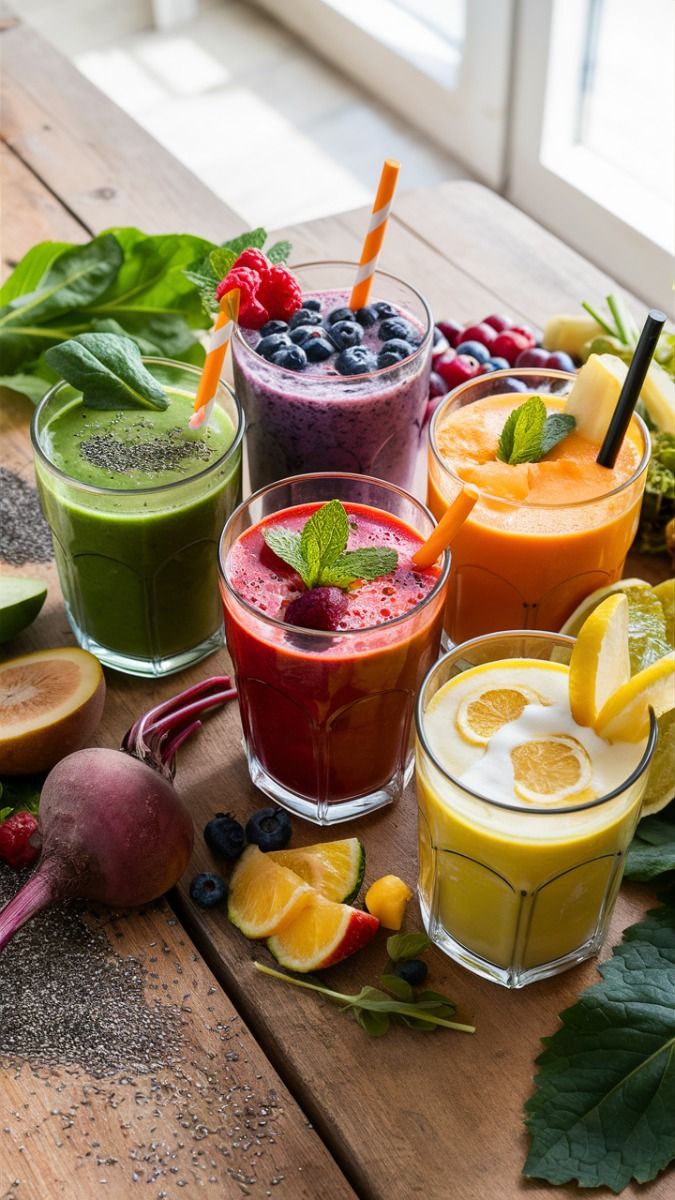 10 loại smoothie giảm cân ngon – bổ – ít calo, giúp eo thon dáng đẹp