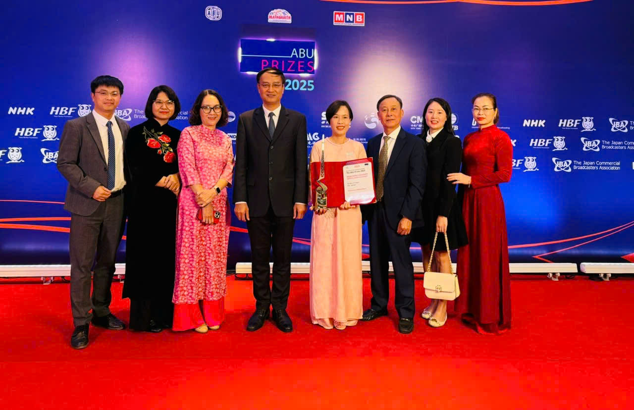 Sự hối hận muộn màng của VOV giành Giải ABU 2025 danh giá