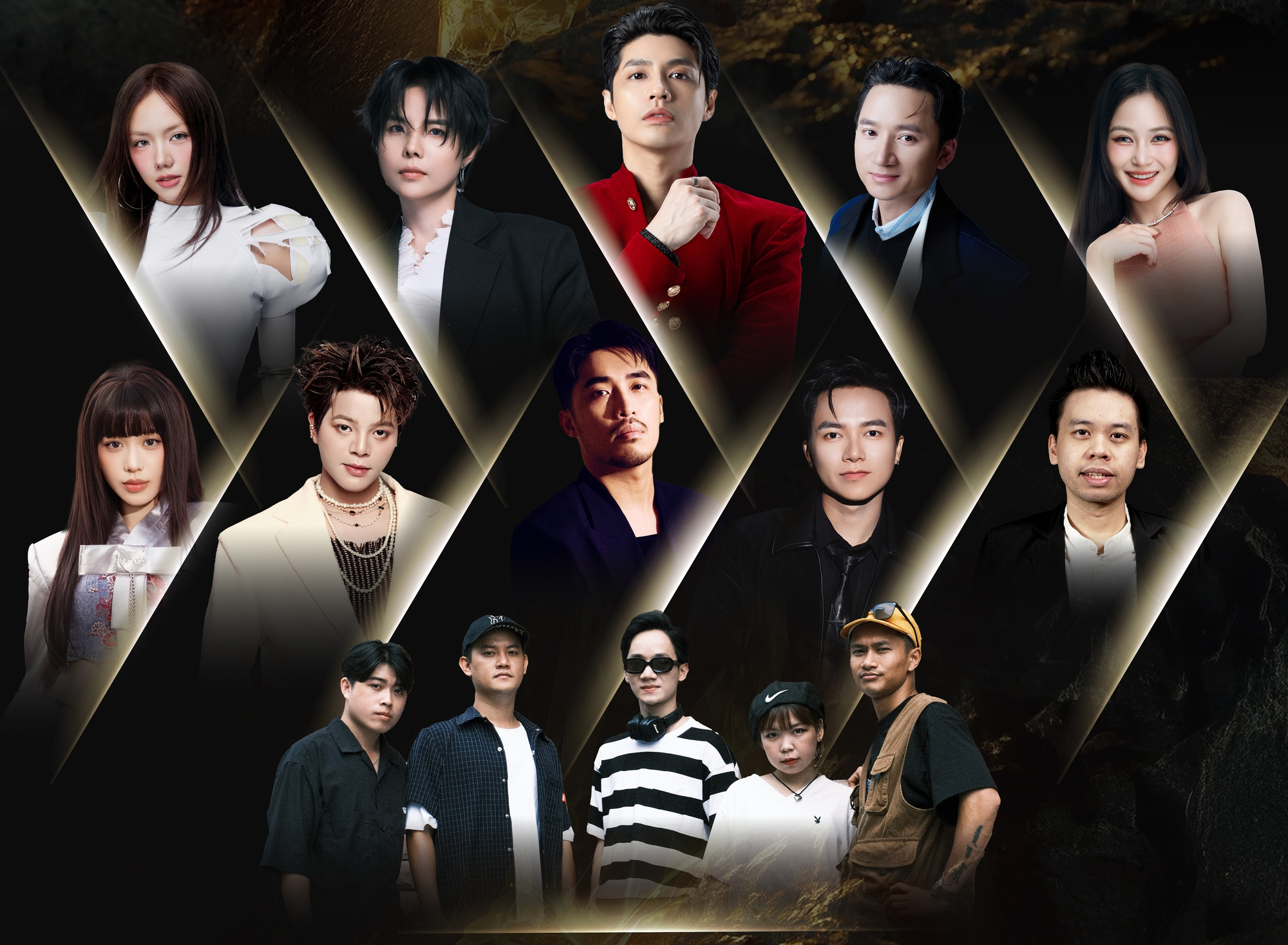 Noo Phước Thịnh, Rhyder, Han Sara sắp biểu diễn tại đại nhạc hội 'V ...