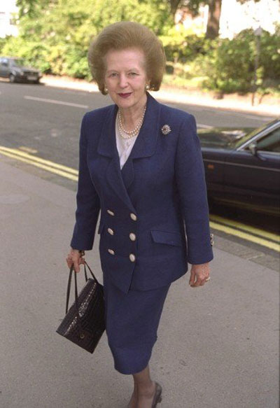 Thời trang độc đáo của "Bà đầm thép" Thatcher
