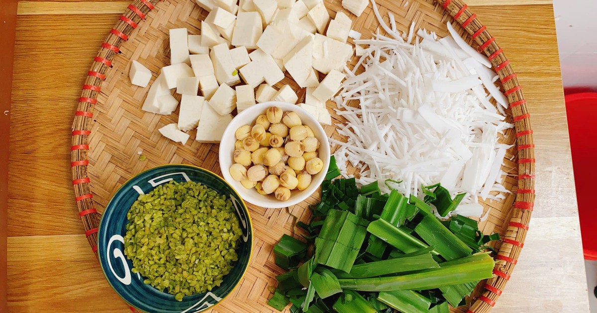 Cách nấu chè cốm dừa khoai môn hạt sen - thức quà thanh dịu mang hương ...