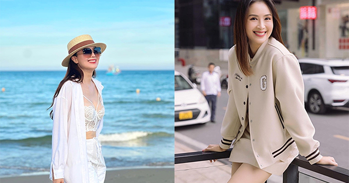Hồng Diễm 'ăn gian' tuổi thật nhờ gu thời trang thông minh