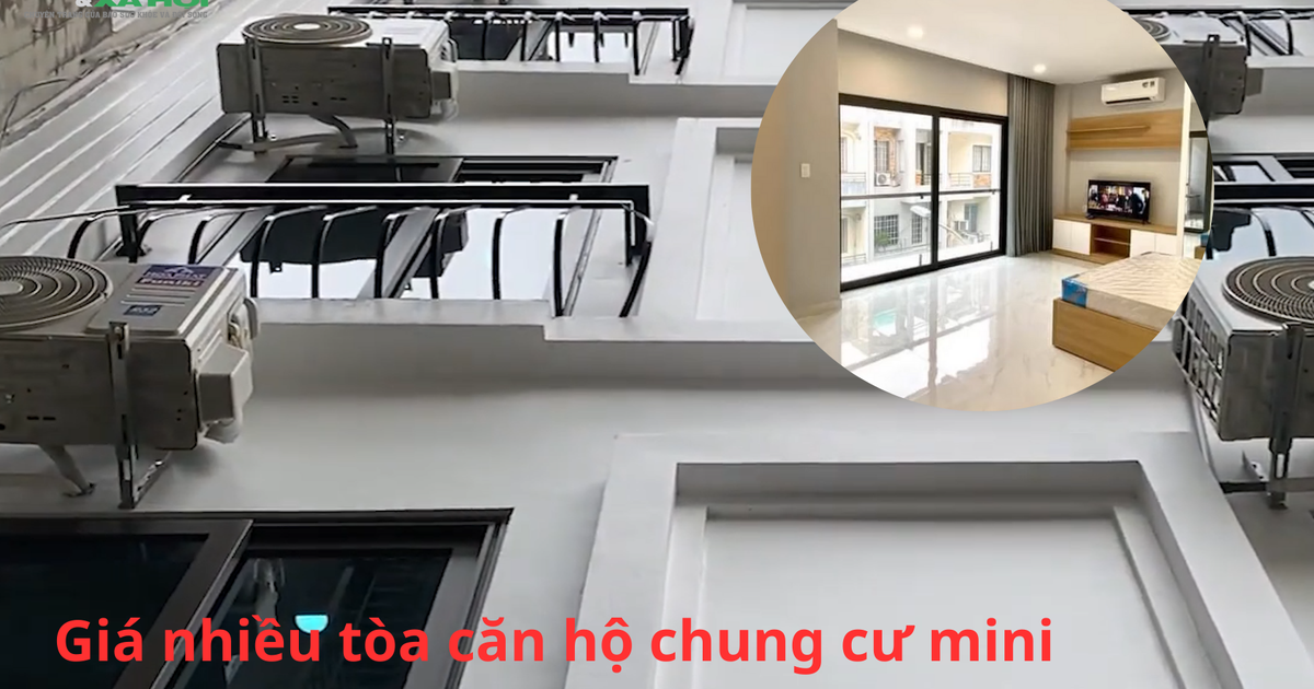 Giá nhiều tòa căn hộ chung cư mini tại Nam Từ Liêm, Hà Nội vượt ngưỡng ...