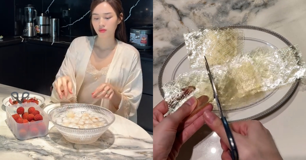 Hoa hậu Đỗ Hà chăm nấu nướng ra dáng 'dâu hào môn', bắt trend giới trẻ ...