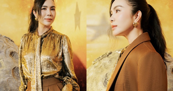 CEO Lưu Nga khoe vẻ đẹp sang trọng trong BST Thu Đông 2023