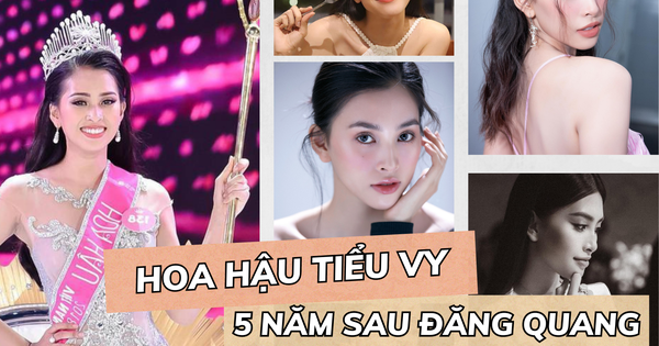 Nhan sắc hoa hậu Tiểu Vy thăng hạng như thế nào sau 5 năm đăng quang?