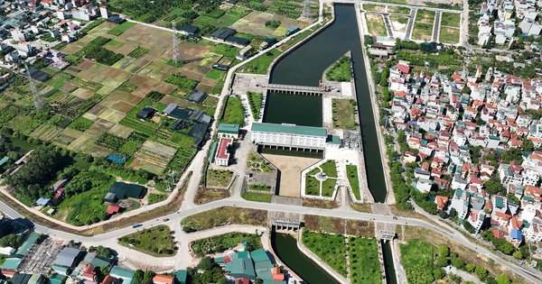 Toàn cảnh trạm bơm tiêu lớn nhất Hà Nội bị 'truy' tiến độ nhiều lần