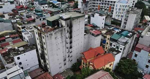 Hà Nội hỗ trợ hơn 9 tỷ đồng các nạn nhân trong vụ cháy chung cư mini