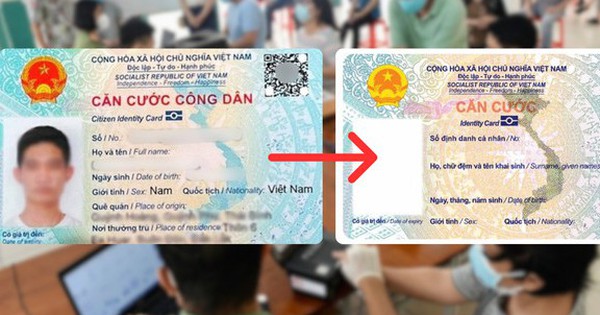 Từ 1/7 tới, 2 trường hợp chưa cần đổi sang thẻ căn cước, người dân nên ...