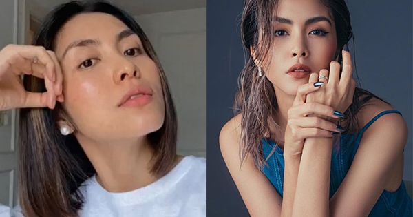 Tăng Thanh Hà U40 có làn da trẻ đẹp, không tì vết