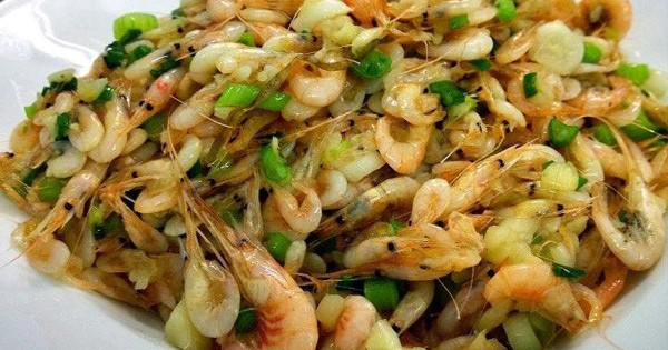 Món ăn từ tôm, tép bổ thận tráng dương