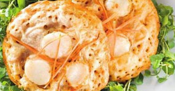 Học làm bánh: Bánh sò điệp khoai môn